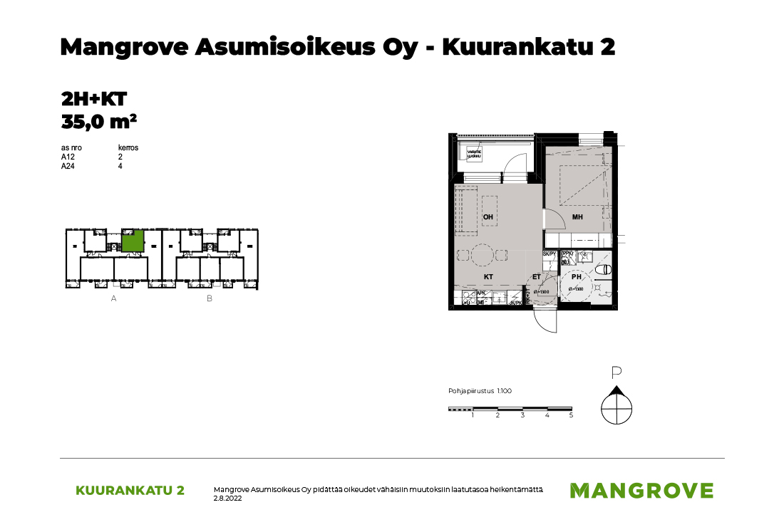 Markkinointihaku - Huoneisto - Tampuuri